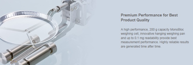 HX204 Halogen moisture analyzer